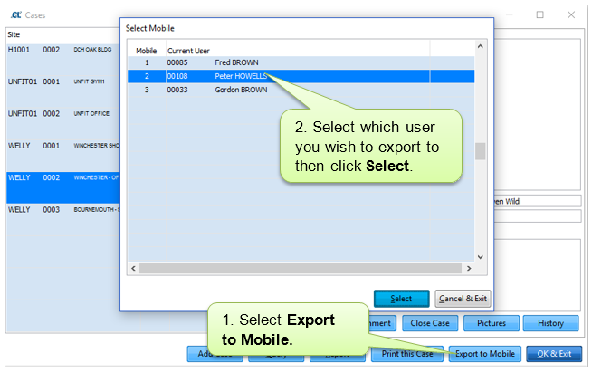Managing Cases > Updating a Case